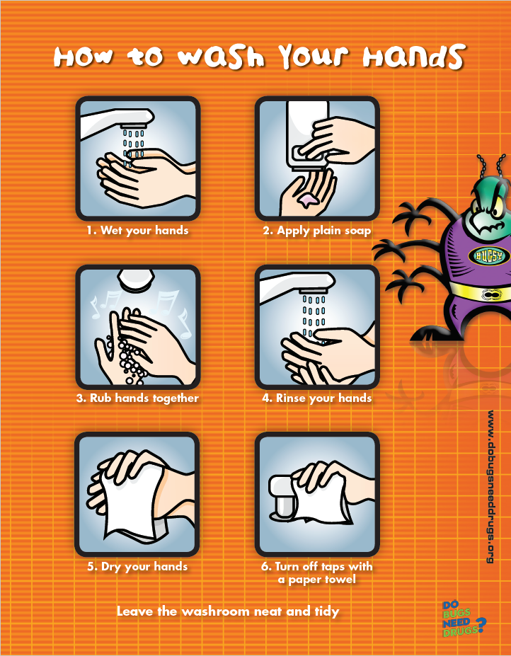 Handwashing & Educational Resources - Do Bugs Need Drugs